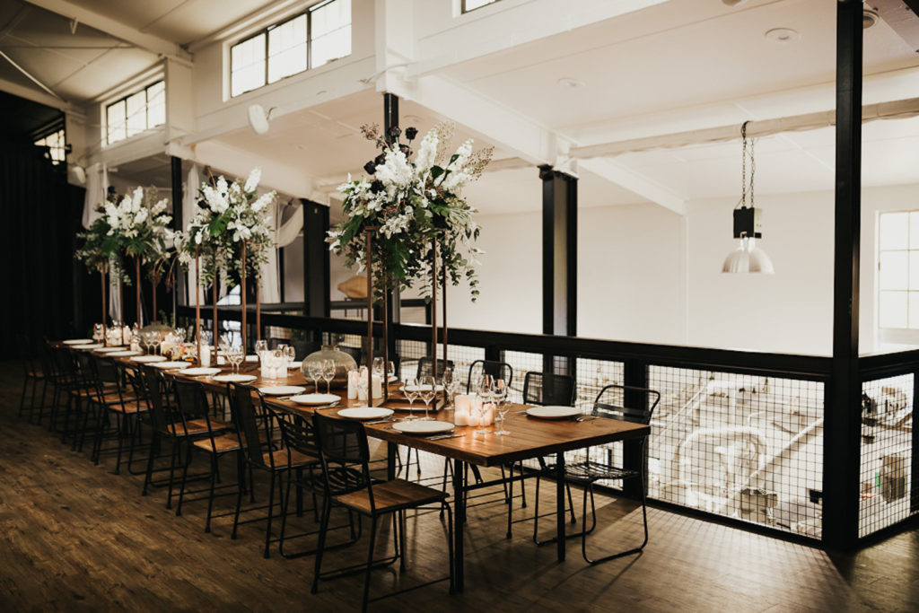 Industrial Wedding Venues - A Darling Affair A Darling Affair